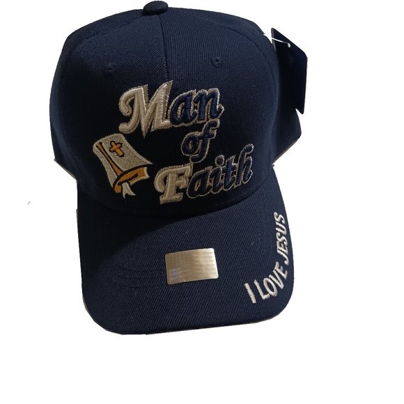 Pit Bull | Accessories | Man Of Faith Cap Navy | Poshmark